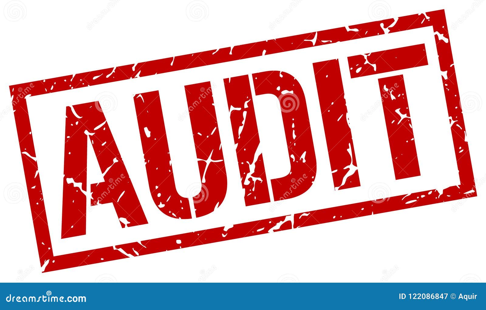 Audit stamp stock vector. Illustration of vector, square - 122086847