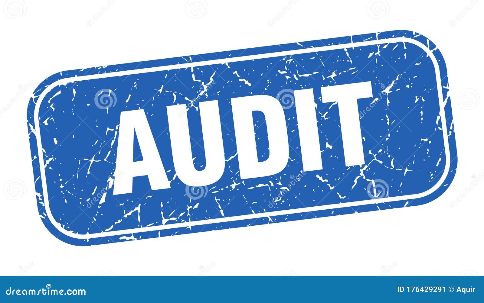 Audit Stamp. Audit Square Grungy Isolated Sign Stock Vector ...