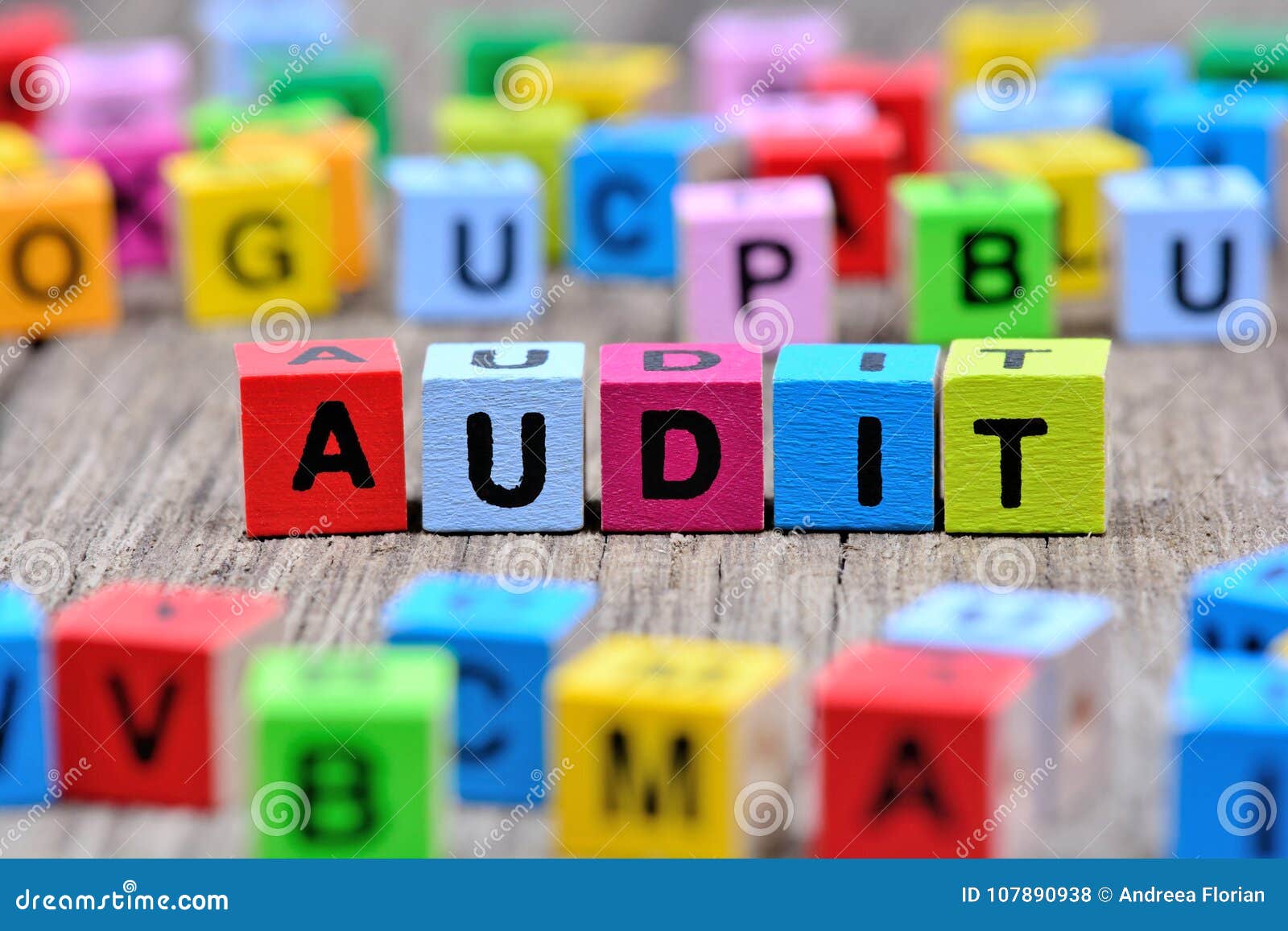 Audit word on table stock photo. Image of examination - 107890938