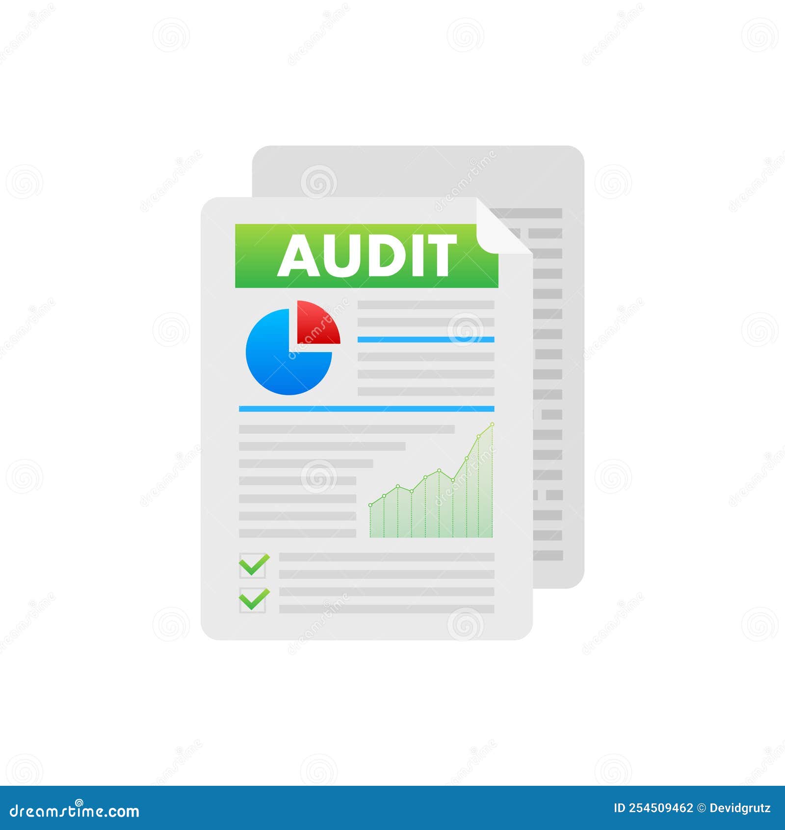 Auditing Concepts. Tax Process. Data Analysis Result. Vector Stock ...