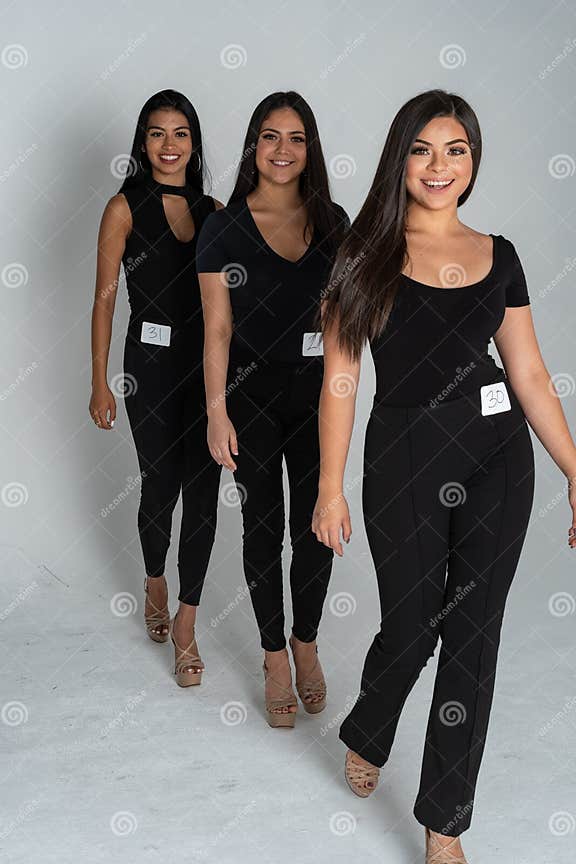 Audition and Casting for Runway Models Stock Image - Image of acting ...