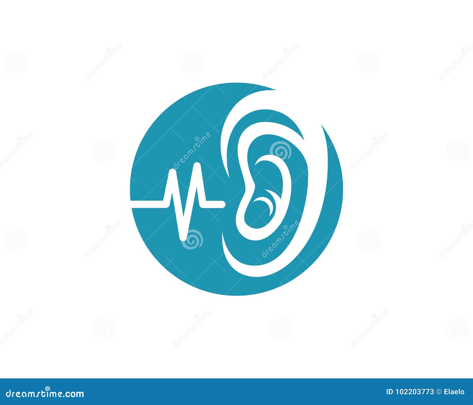 Audition Logo Template illustration stock. Illustration du sourd ...