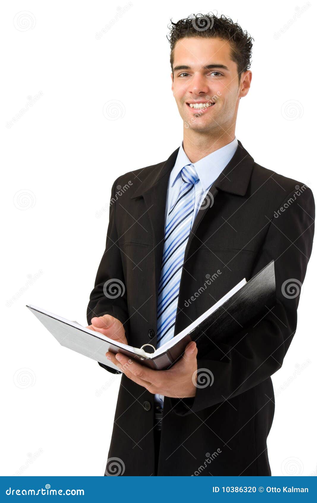 Auditor businessman stock photo. Image of holding, happy - 10386320