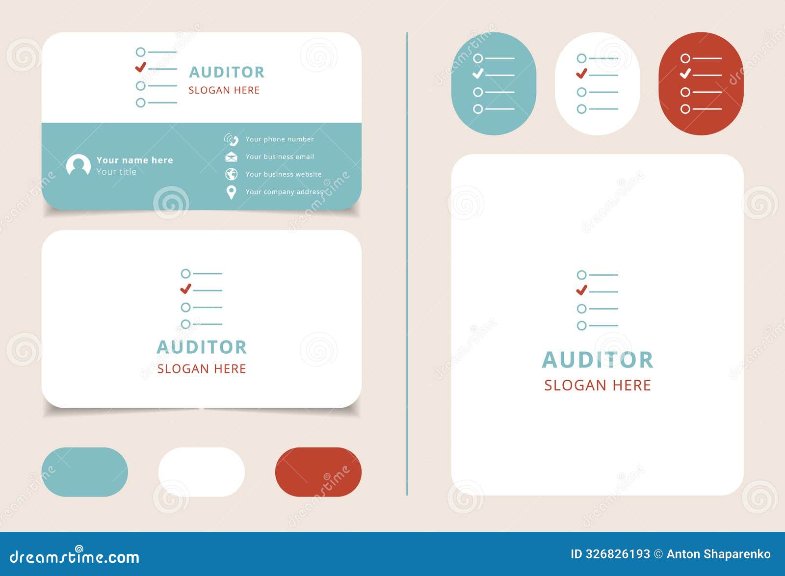 Auditor Logo Design Featuring Checklist Icon Representing Auditing ...