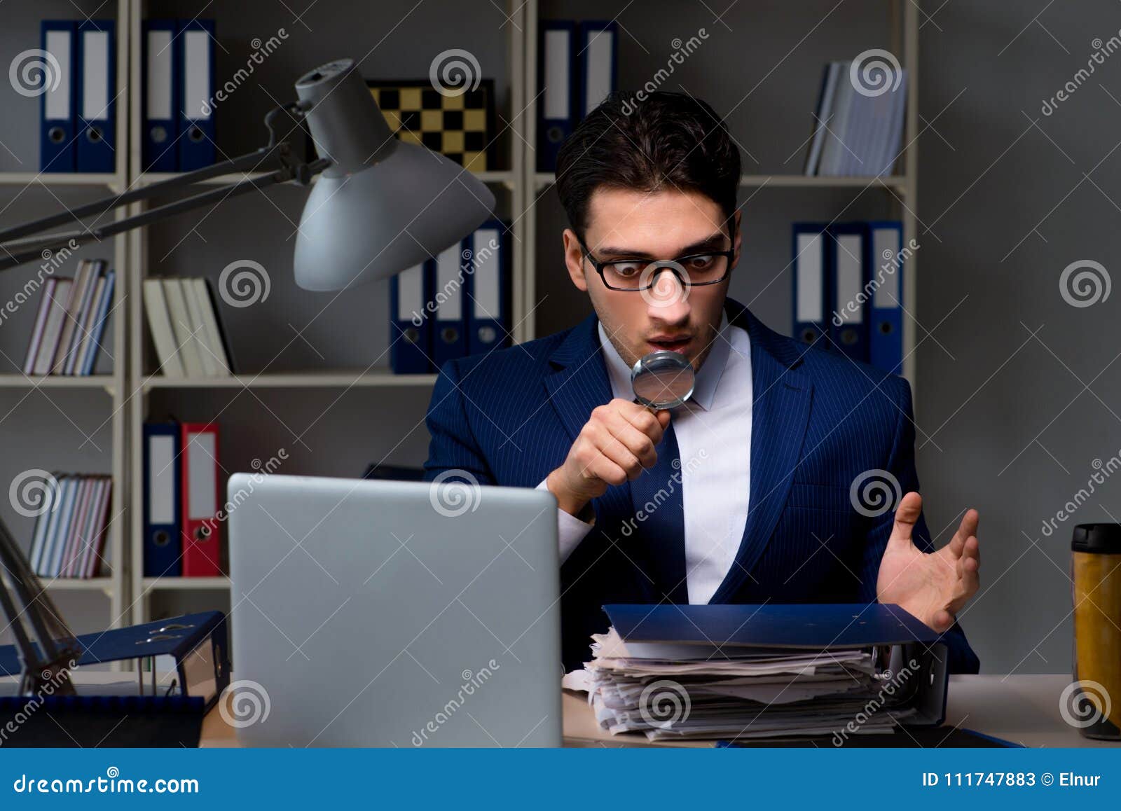 The Auditor Looking for Errors in Financial Reporting for Company Stock ...