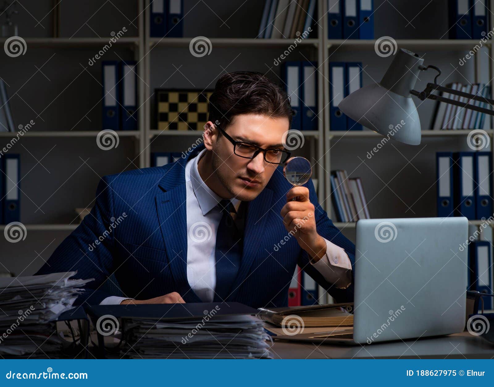 Auditor Looking for Errors in Financial Reporting for Company Stock ...