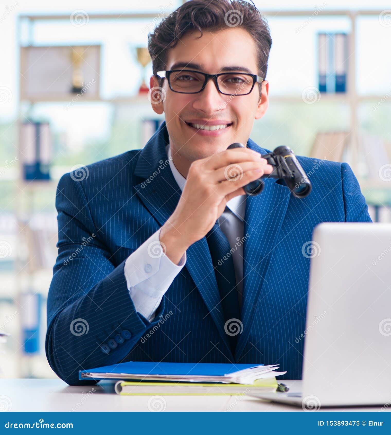 Auditor Looking for Errors in the Financial Statements Stock Image ...