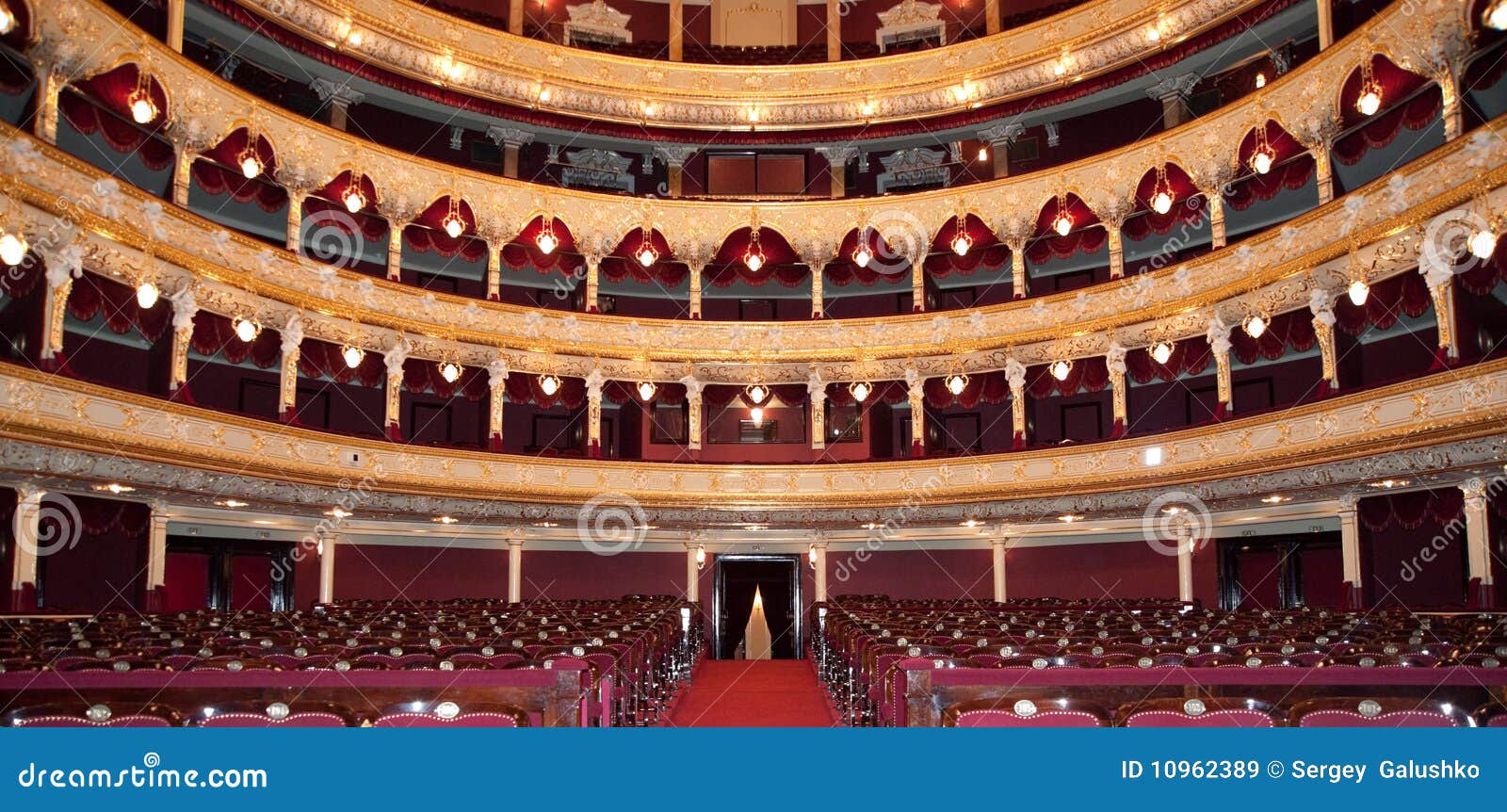 Auditorium stock image. Image of luxury, majestic, classic - 10962389