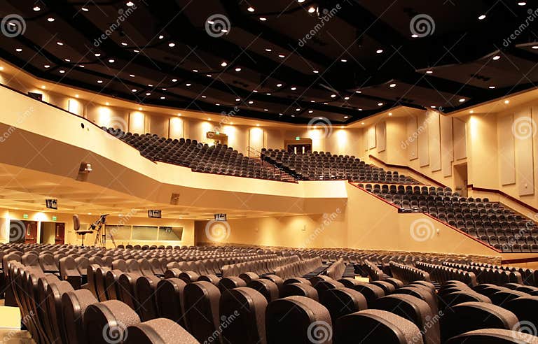 Auditorium stock image. Image of crowd, large, theatre - 1808111