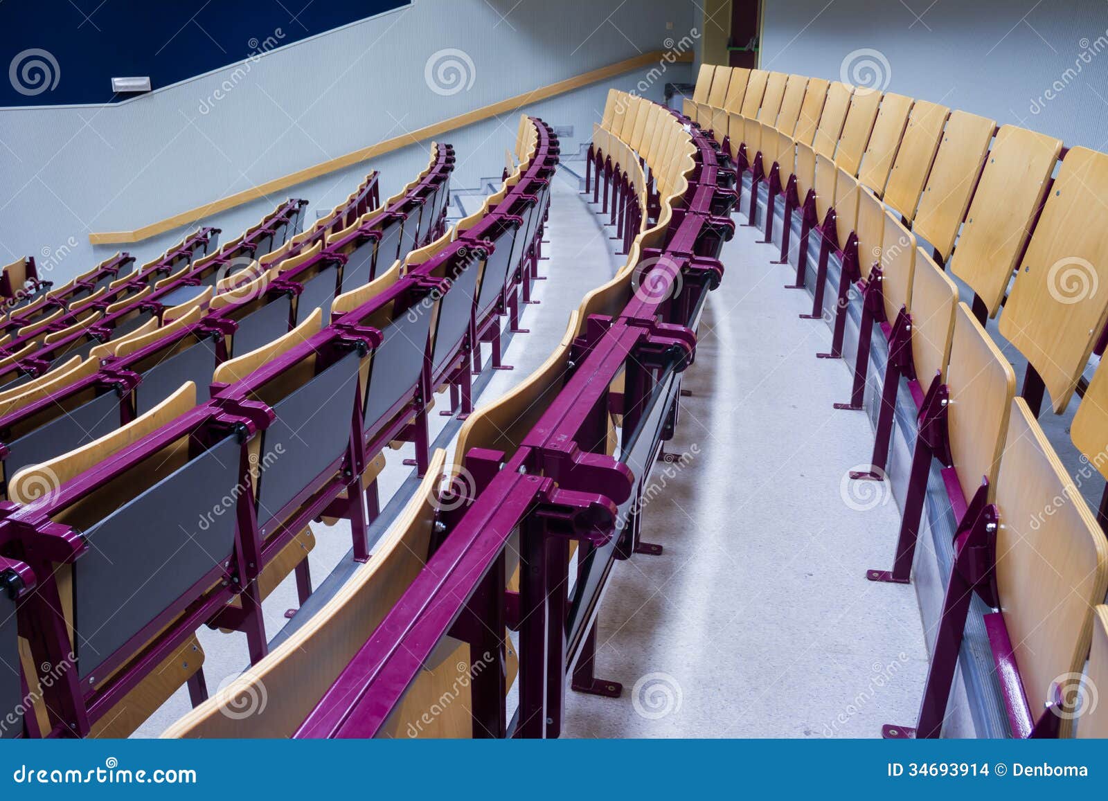 Auditorium stock photo. Image of modern, color, chair - 34693914