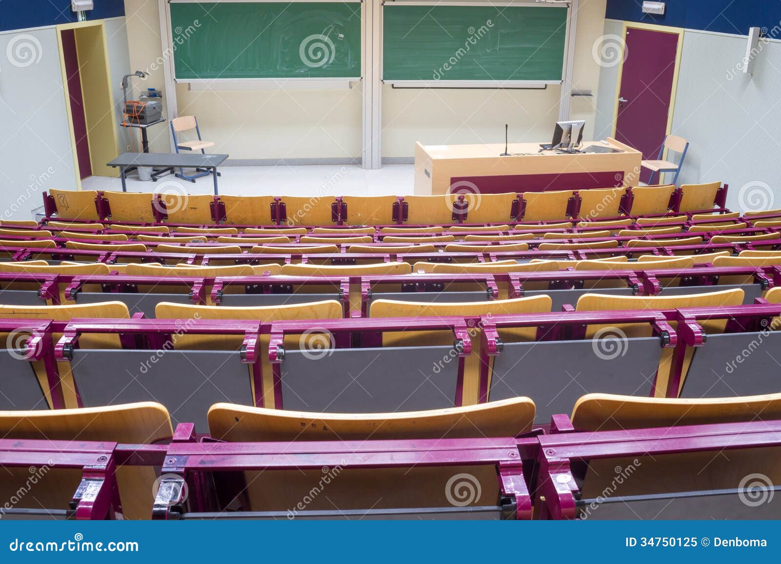 Auditorium stock image. Image of event, modern, line - 34750125