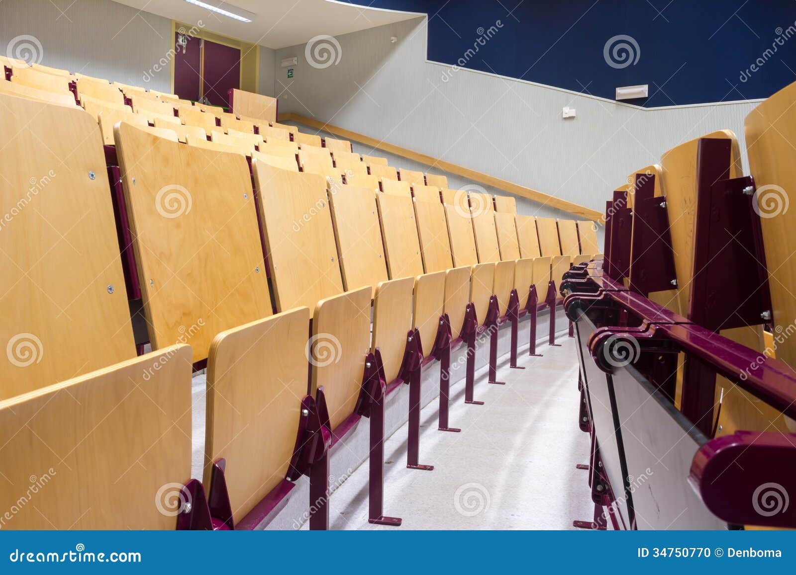 Auditorium stock photo. Image of bench, meeting, conference - 34750770
