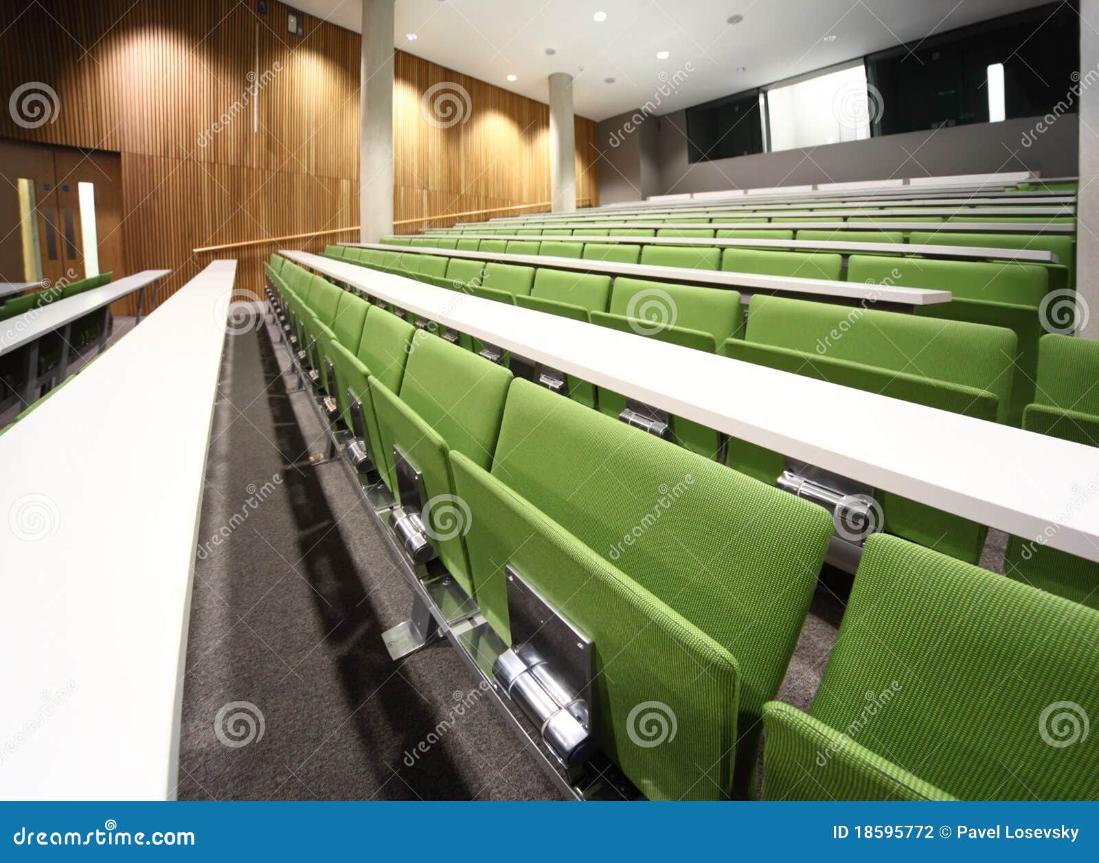 Auditorium with Rows of Seats and Tables Stock Photo - Image of hall ... Auditorium with Rows of Seats and Tables Stock Photo - Image of hall ...