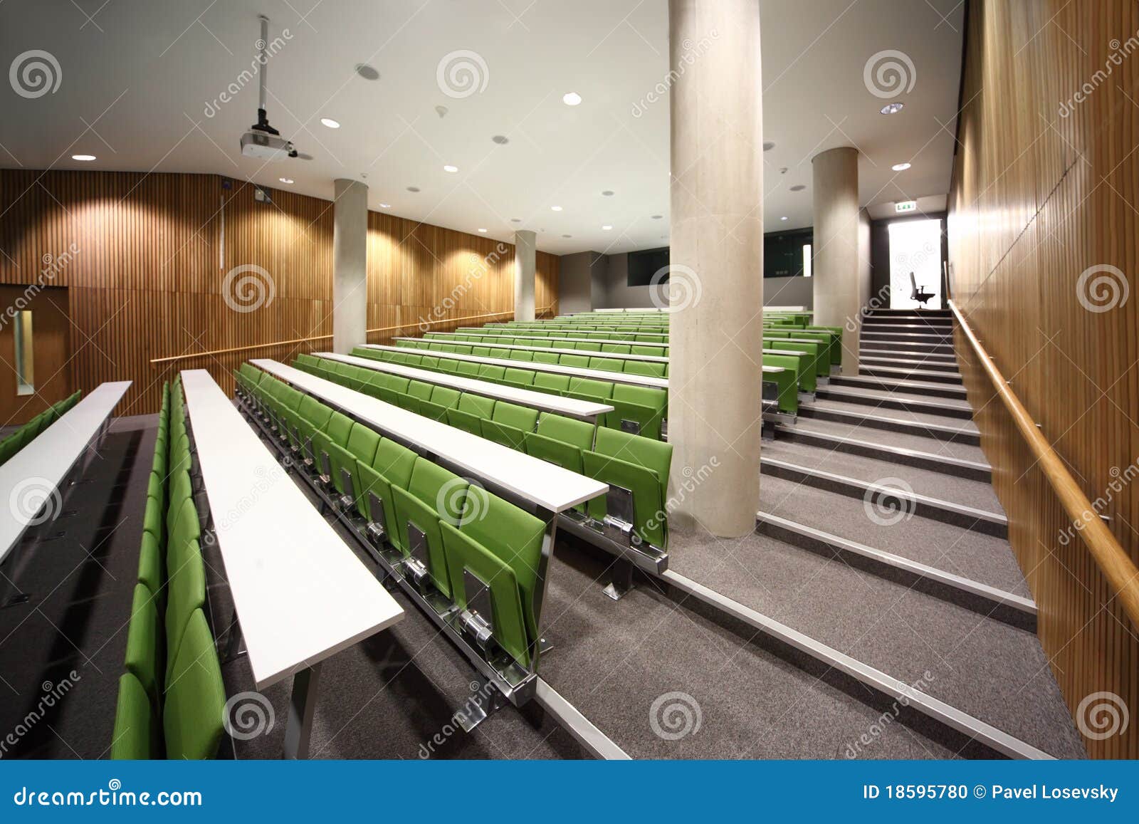 Auditorium with Rows of Seats and Tables Stock Photo - Image of group ... Auditorium with Rows of Seats and Tables Stock Photo - Image of group ...