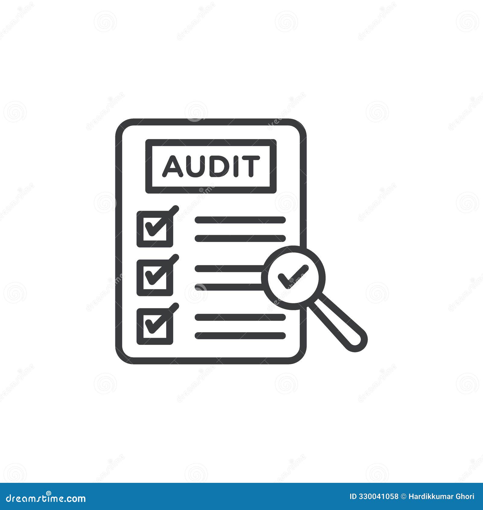 Auditors Icon. Trendy Auditors Logo Concept On White Background Vector ...