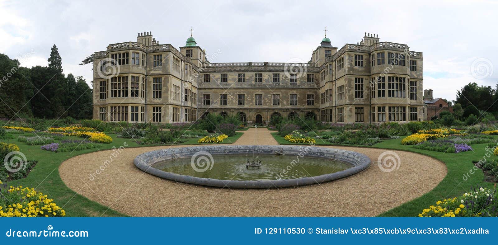 Audley End House - the Mansion House in England Stock Photo - Image of ...