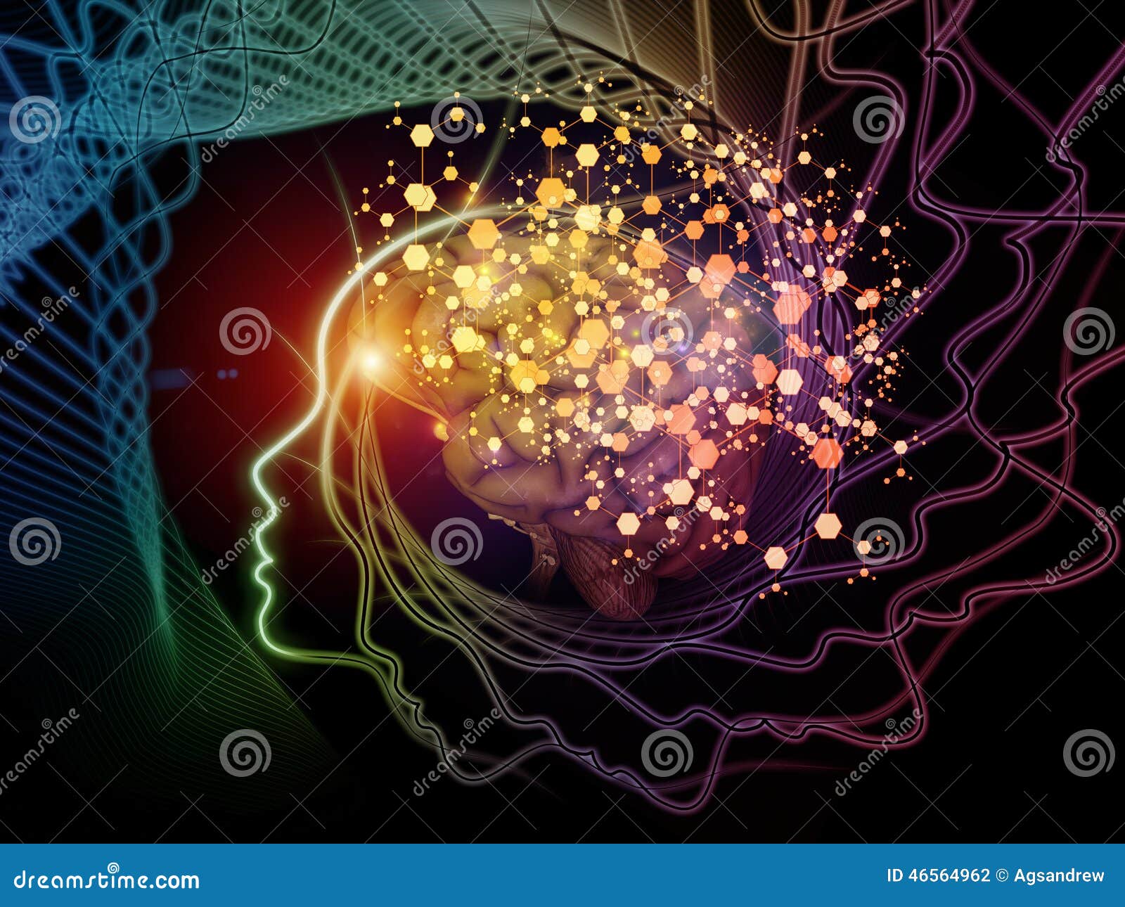 Auf Der Suche Nach Dem Verstand Stock Abbildung - Illustration von ...