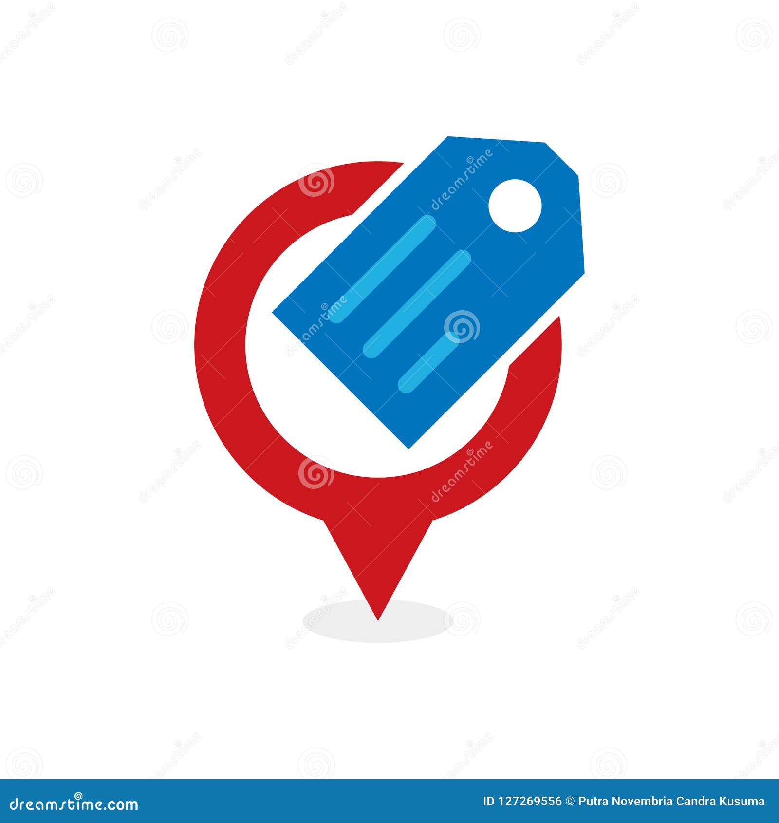 Aufkleber-Punkt Logo Icon Design Vektor Abbildung - Illustration von ...