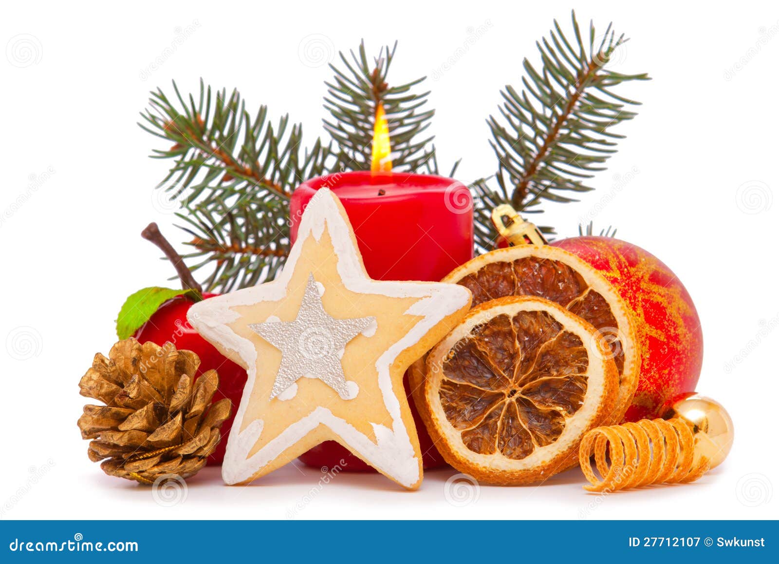 Aufkommen-Kerze. stockbild. Bild von leuchte, plätzchen - 27712107