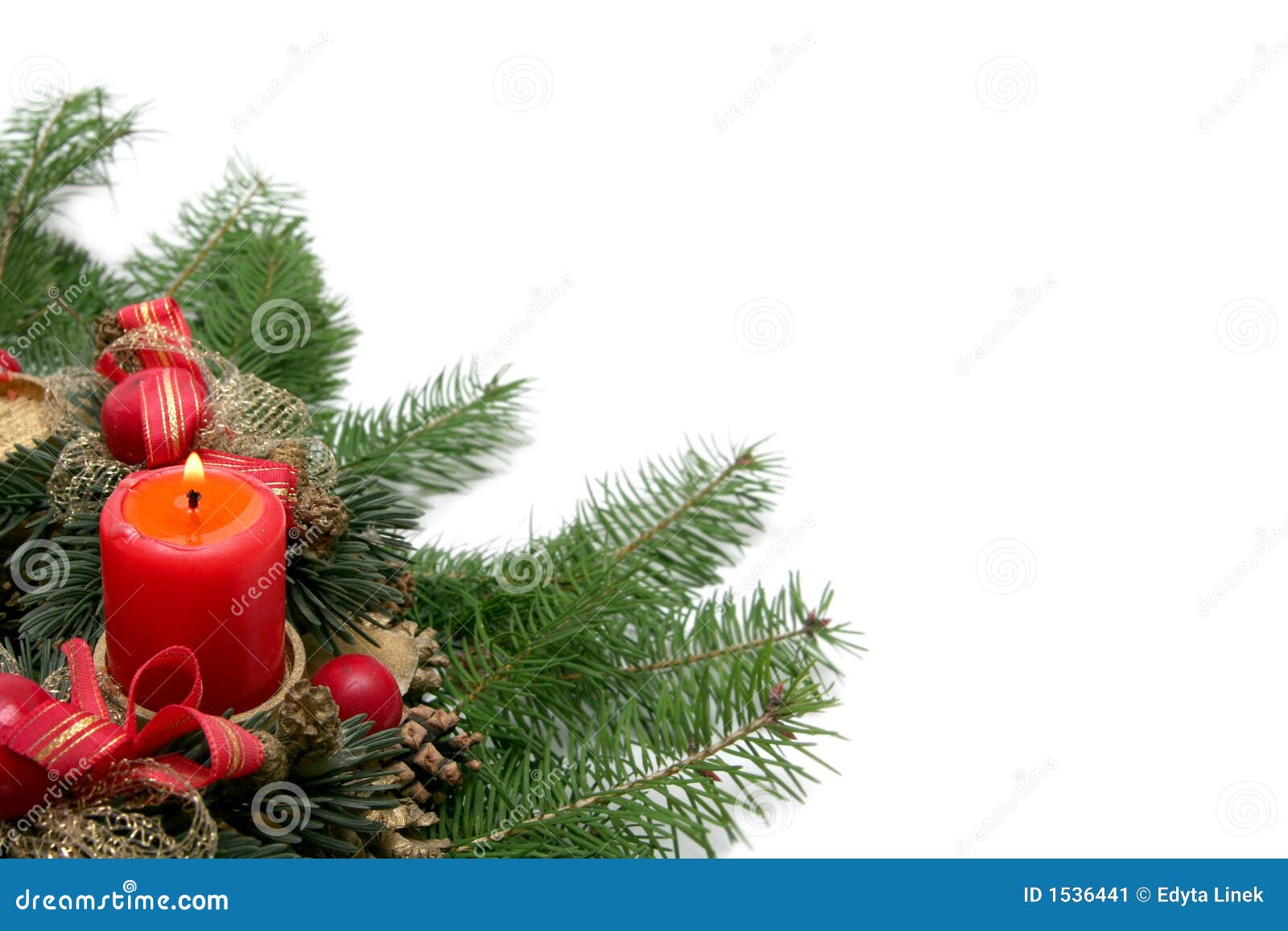 Aufkommen Wreath stockbild. Bild von grün, baum, weihnachtszeit - 1536441