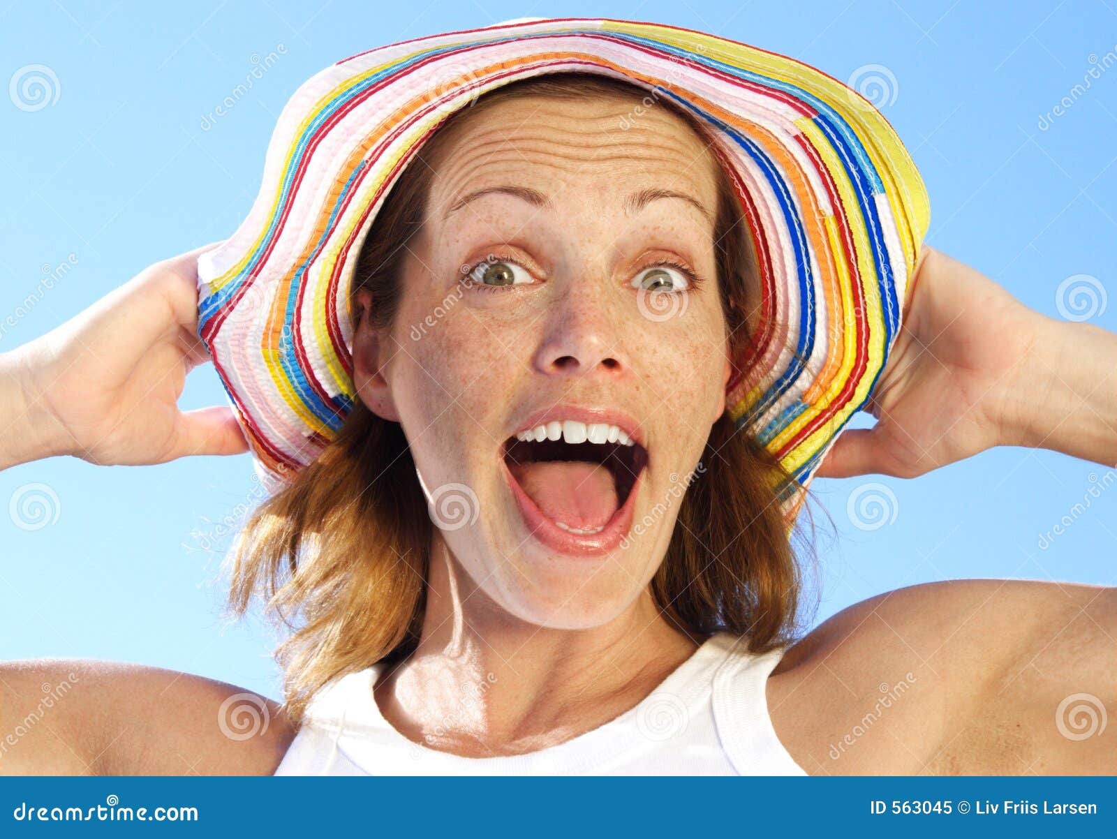 Aufregung stockbild. Bild von enthusiastisch, lachen, lustig - 563045