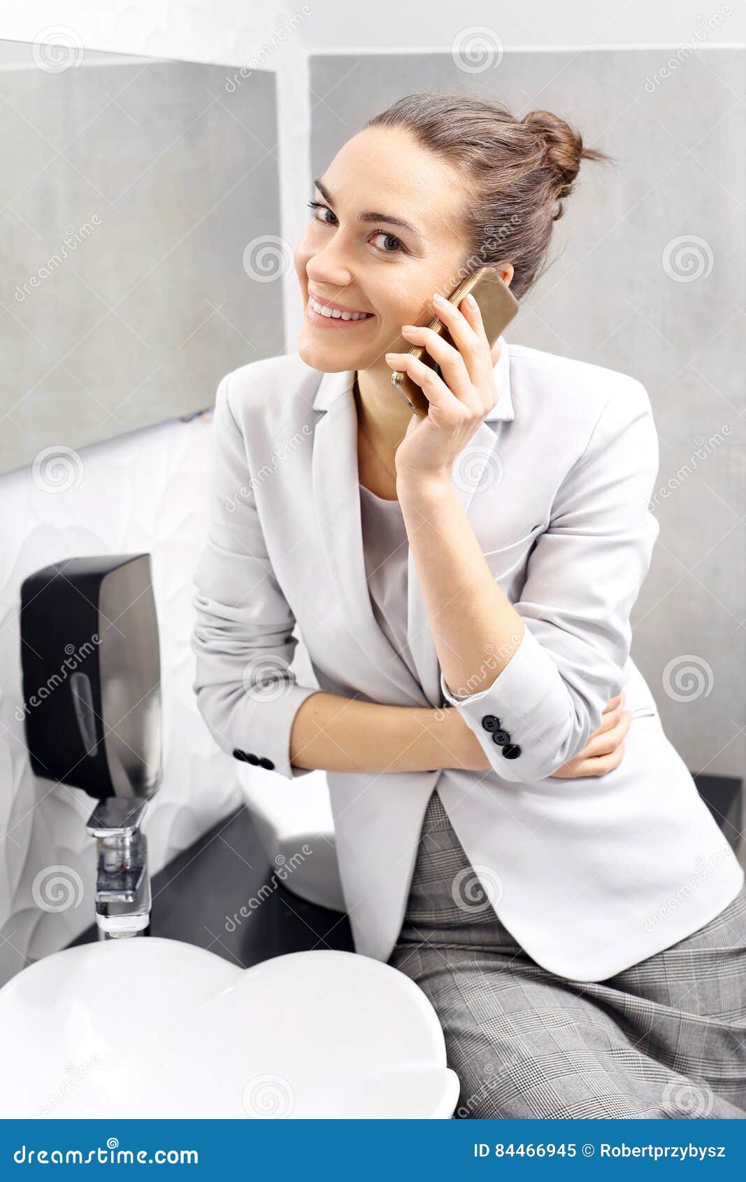 Aufruf stockbild. Bild von firma, büro, toilette, aufruf - 84466945