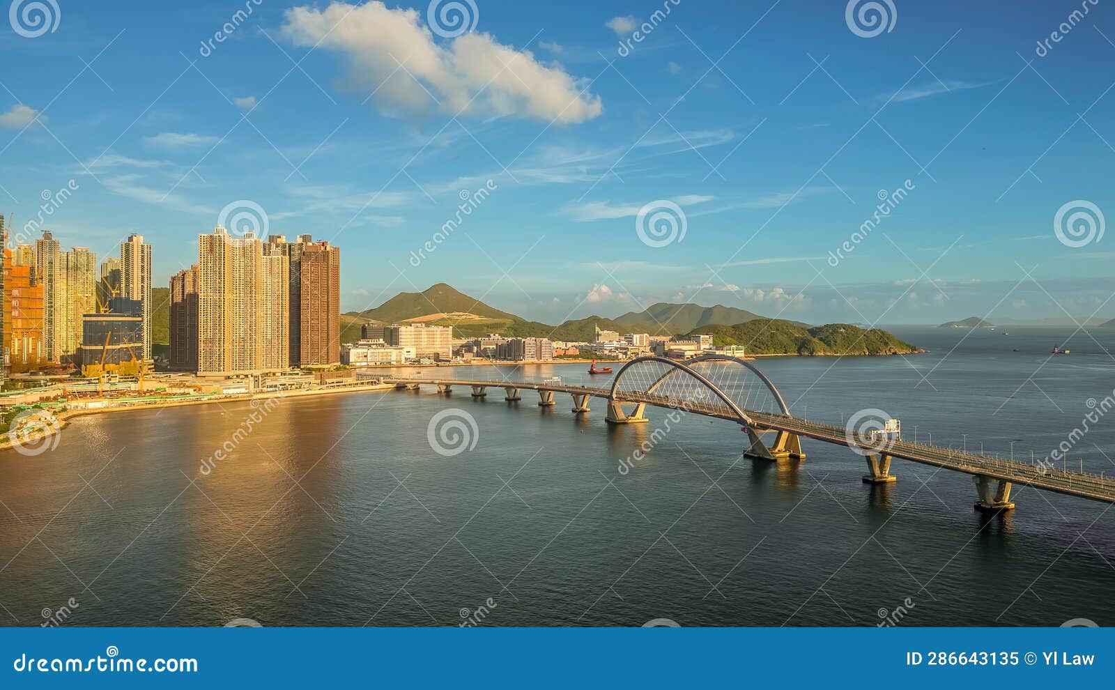 Aug 8 2023 Cross Bay Link Under Construction in Tseung Kwan O Editorial ...