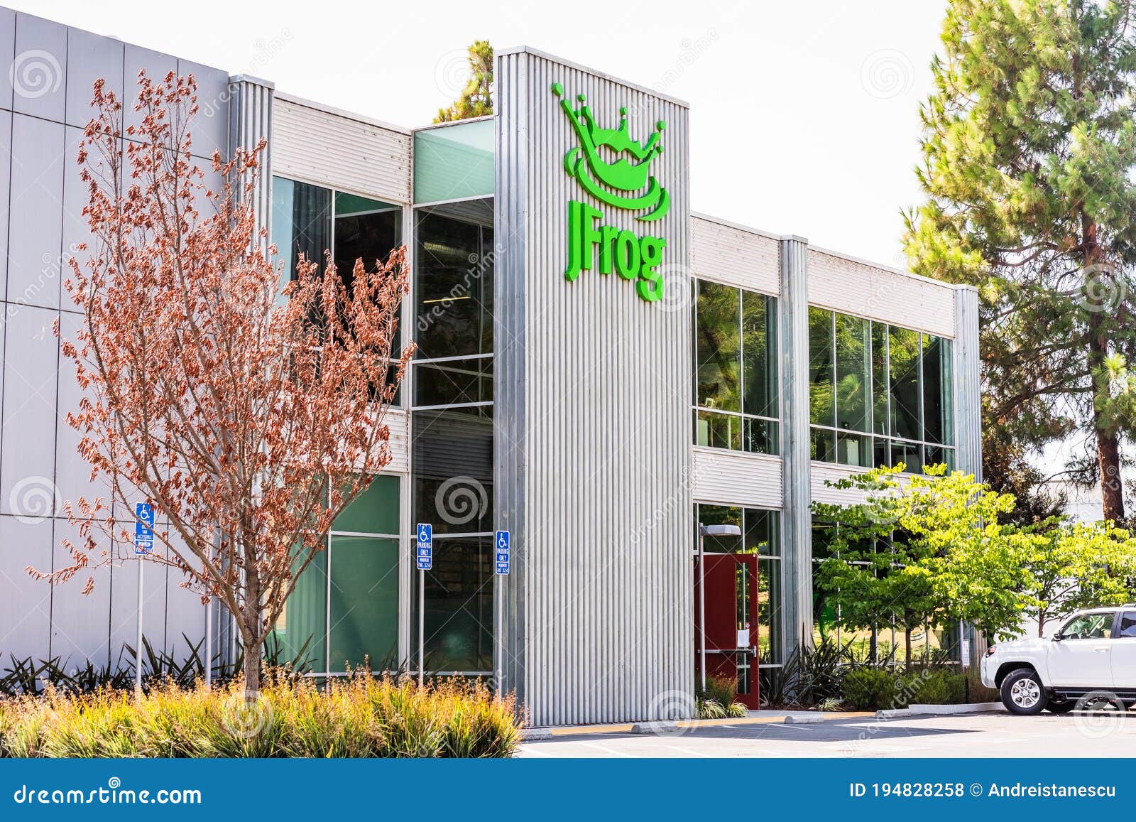 Aug 26, 2020 Sunnyvale / CA / USA - JFrog Headquarters in Silicon ...