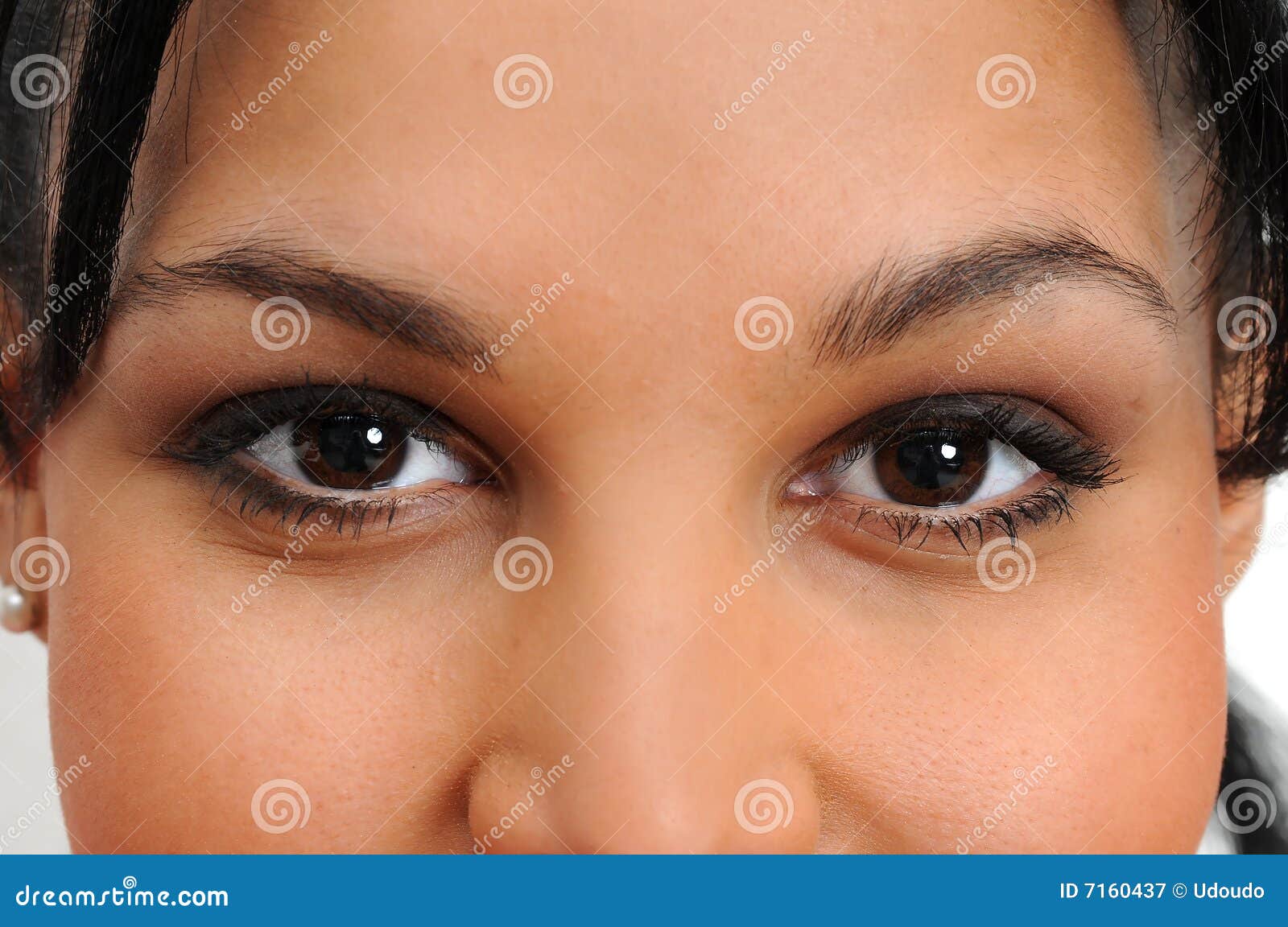Augen stockbild. Bild von augen, gesicht, blick, teil - 7160437