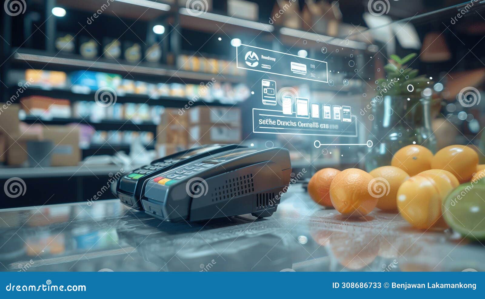 Augmented Cashless Payment Interface in Supermarket Checkout ...