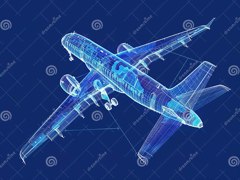 Augmented Reality Airplane Jet Engine Simulation. Advanced Industry ...