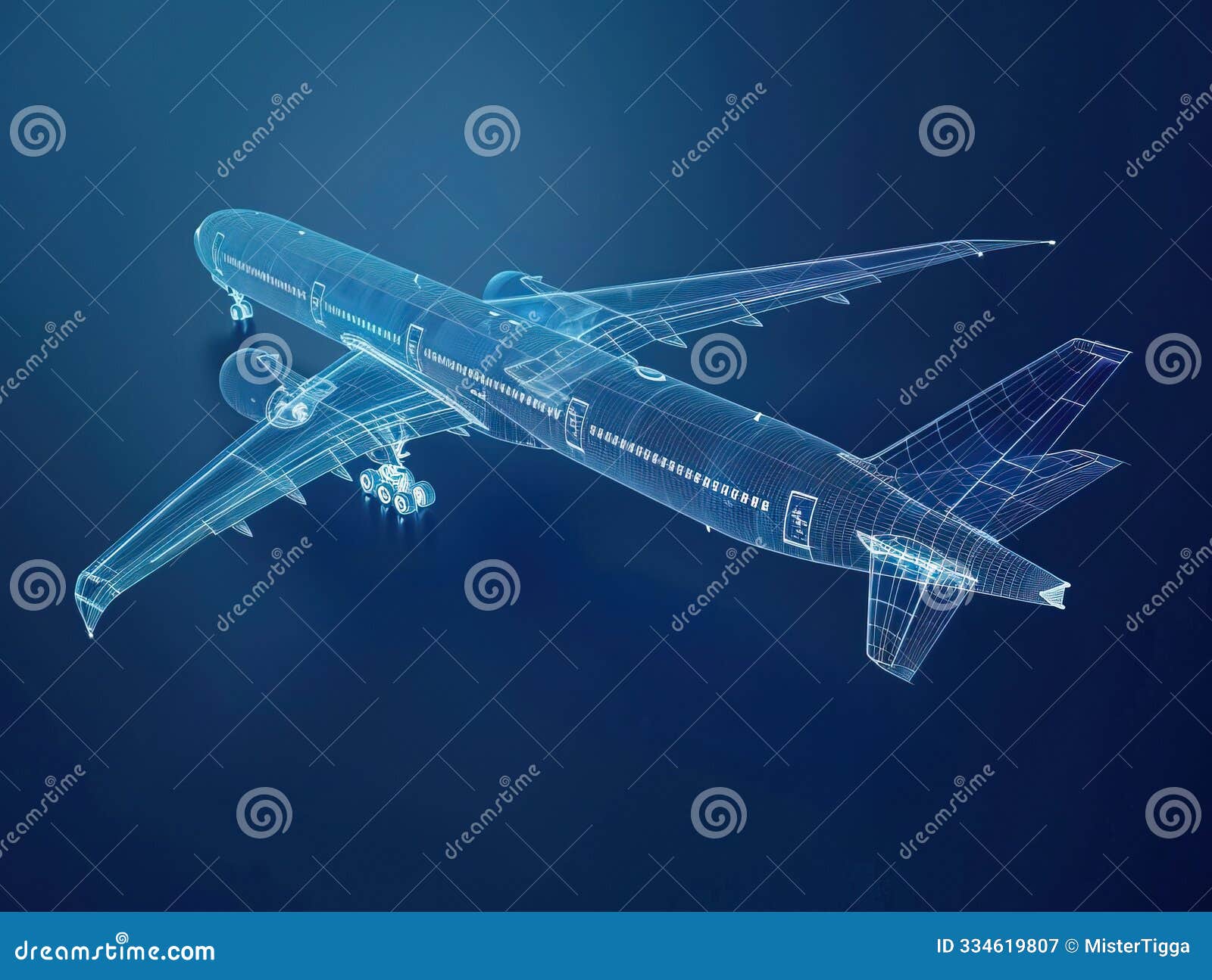 Augmented Reality Airplane Jet Engine Simulation. Advanced Industry ...