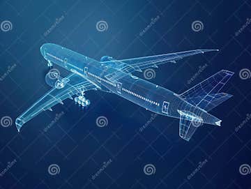 Augmented Reality Airplane Jet Engine Simulation. Advanced Industry ...