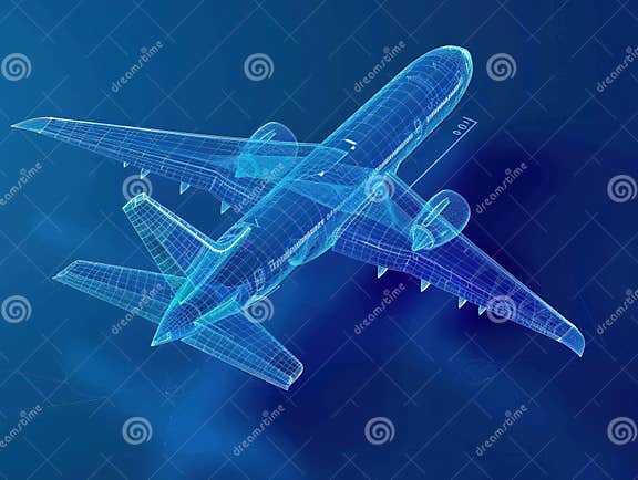 Augmented Reality Airplane Jet Engine Simulation. Advanced Industry ...