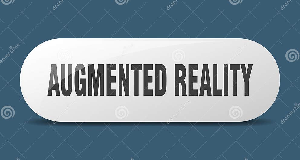 Augmented Reality Button. Augmented Reality Sign. Key. Push Button ...