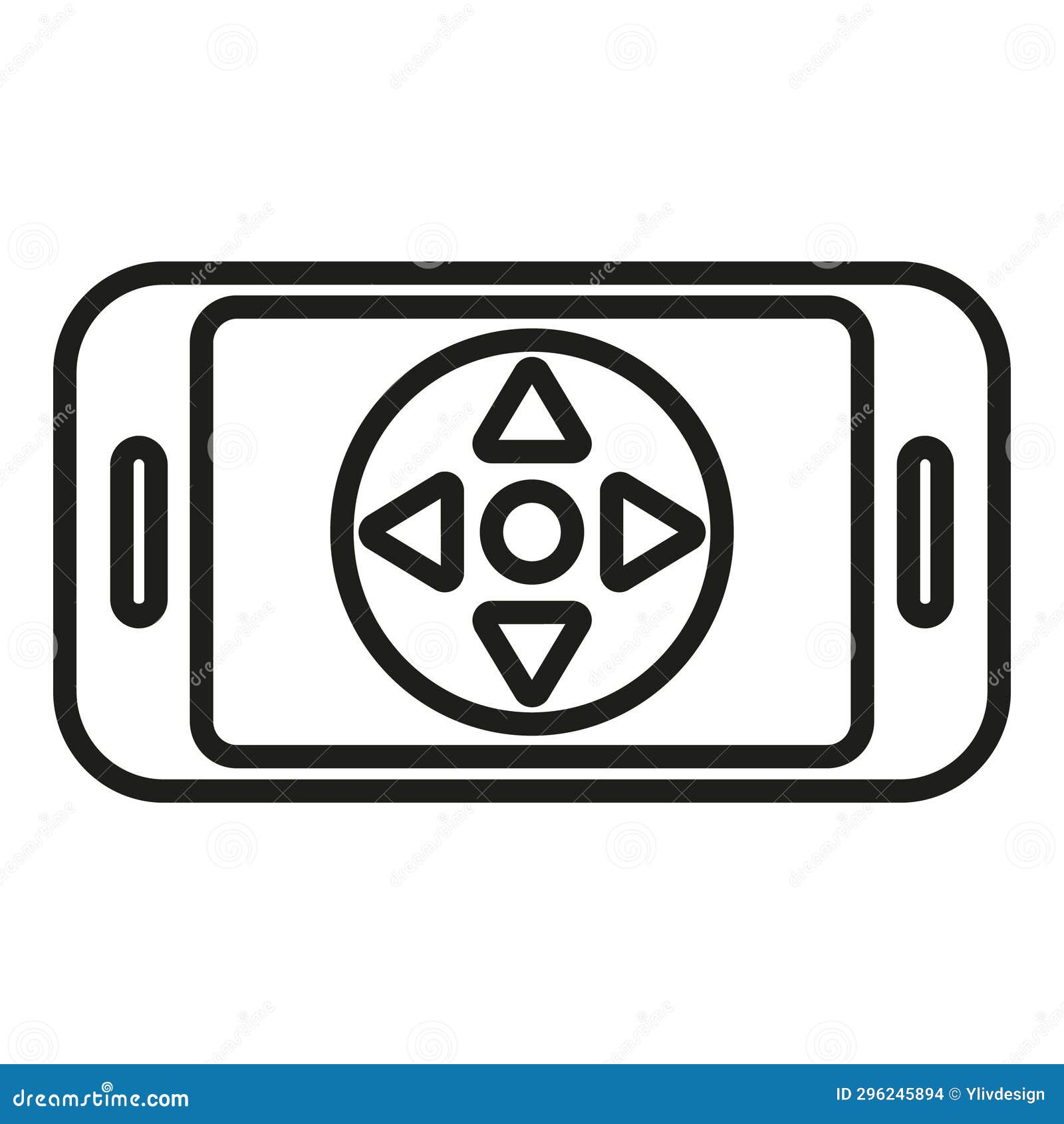 VR Device On Control Table Innovative Tech Setup Against A Backdrop Of ...