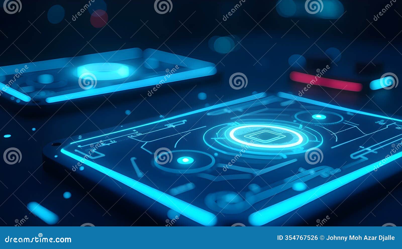 Augmented Reality Gaming Interface with Interactive Control Panels ...