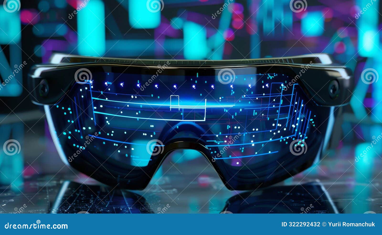 Augmented Reality Glasses with Advanced Supercomputer Integration in ...
