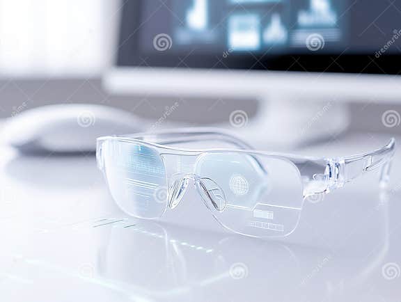 Augmented Reality Glasses with Transparent Frame and Integrated ...