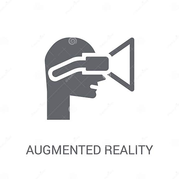 Augmented Reality Icon. Trendy Augmented Reality Logo Concept on Stock ...