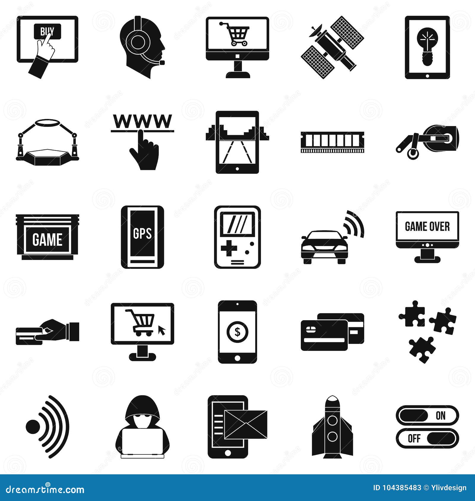 Augmented Reality Icons Set, Simple Style Stock Vector - Illustration ... Augmented Reality Icons Set, Simple Style Stock Vector - Illustration ...