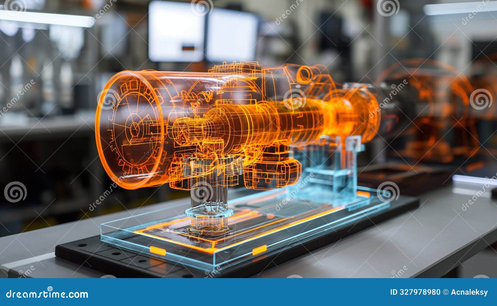 Augmented Reality Interface, Guiding Assembly Process, Digital Stock ...