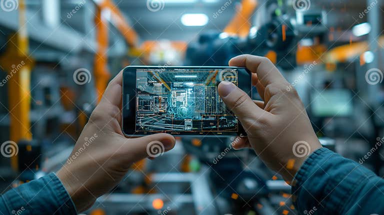Augmented Reality Interface, Guiding Assembly Process, Digital Stock ...