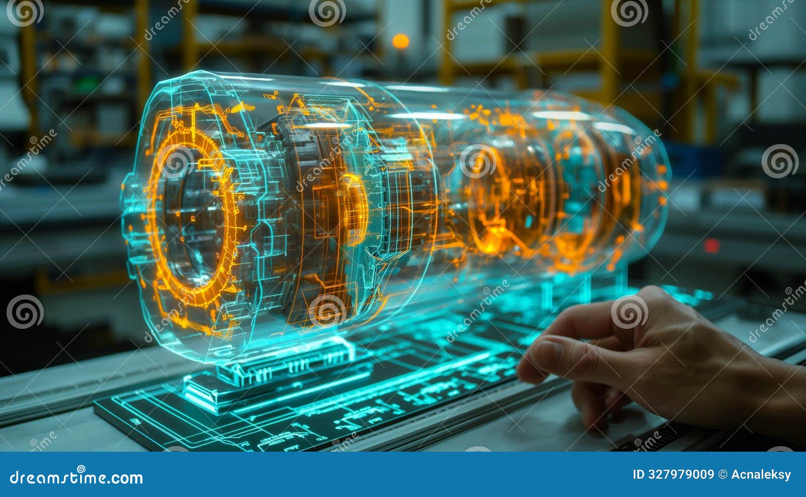 Augmented Reality Interface, Guiding Assembly Process, Digital Stock ...