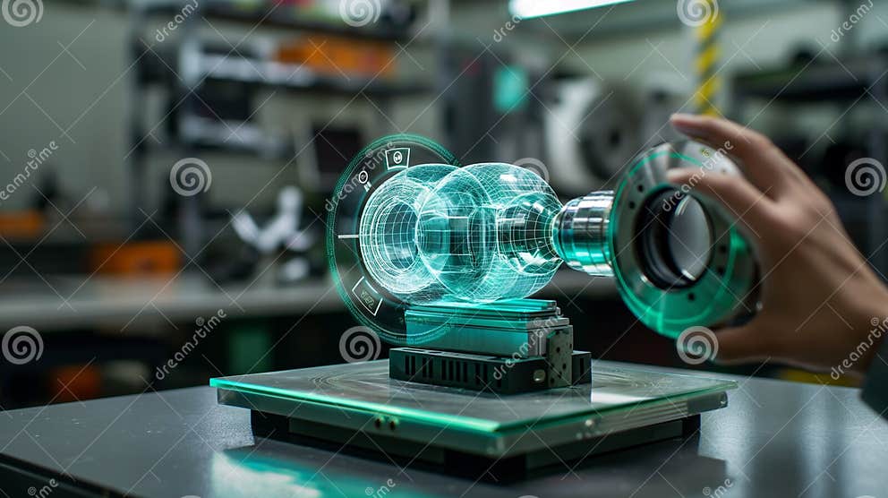 Augmented Reality Interface, Guiding Assembly Process, Digital Stock ...