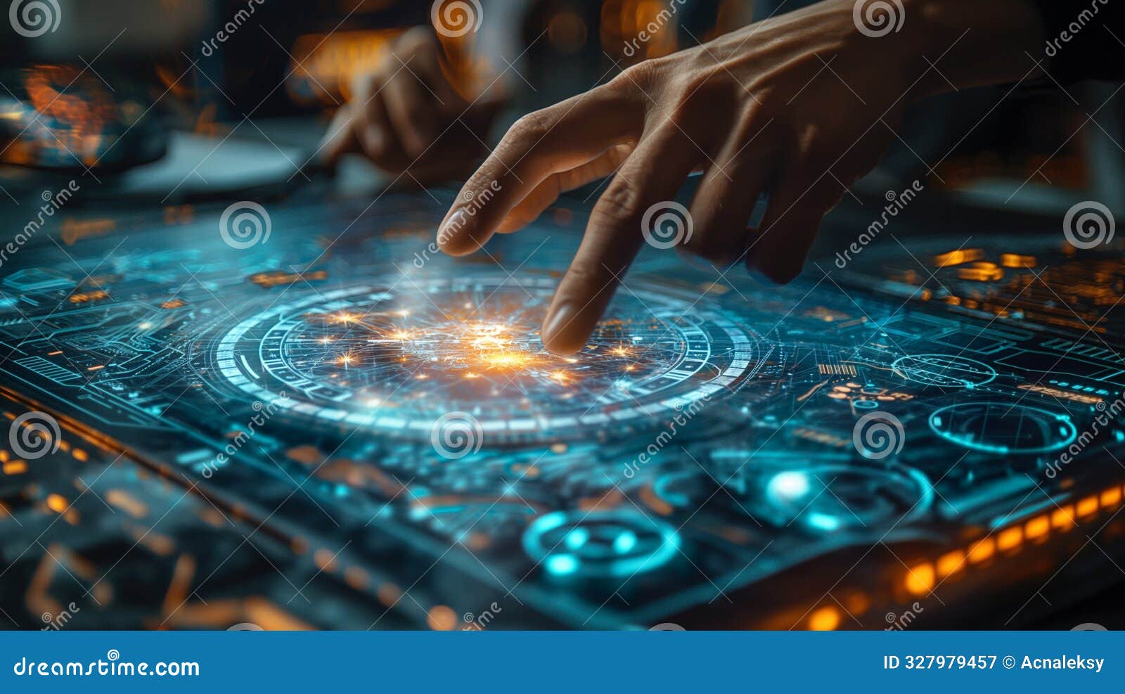 Augmented Reality Interface, Guiding Assembly Process, Digital Stock ...