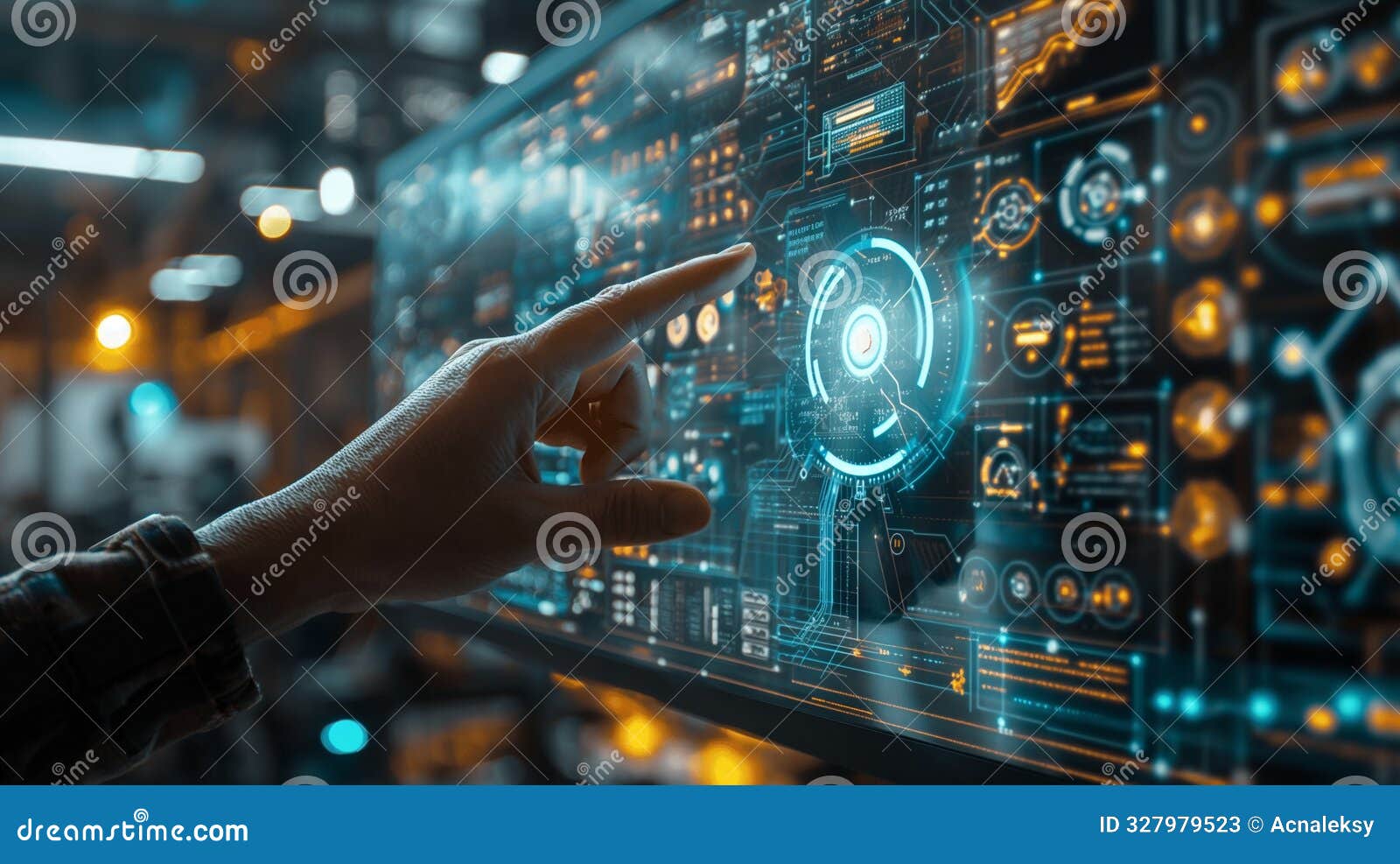 Augmented Reality Interface, Guiding Assembly Process, Digital Stock ...