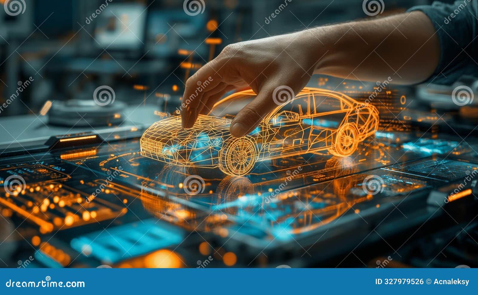 Augmented Reality Interface, Guiding Assembly Process, Digital Stock ...