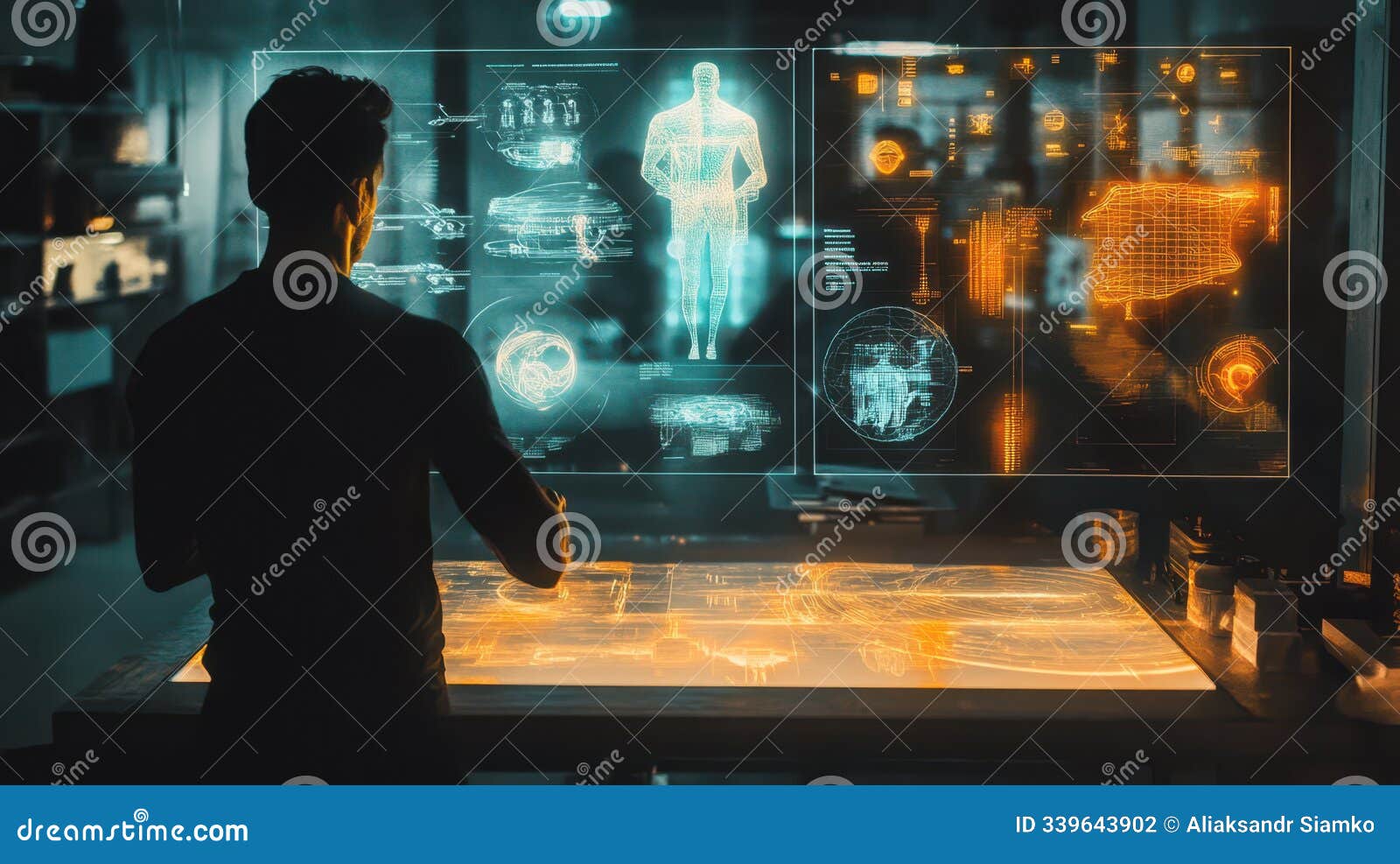 Augmented Reality Interface Overlaying Digital Designs Onto Physical ...