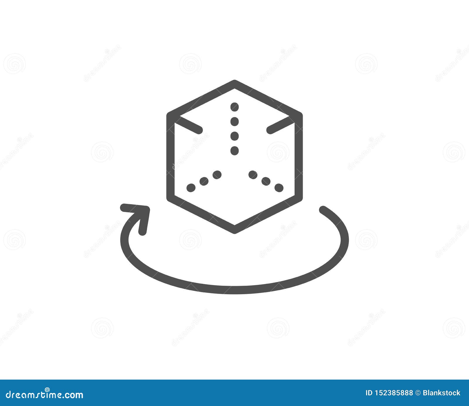 Augmented Reality Line Icon. VR Simulation Sign. 3d Cube. Vector Stock ... Augmented Reality Line Icon. VR Simulation Sign. 3d Cube. Vector Stock ...
